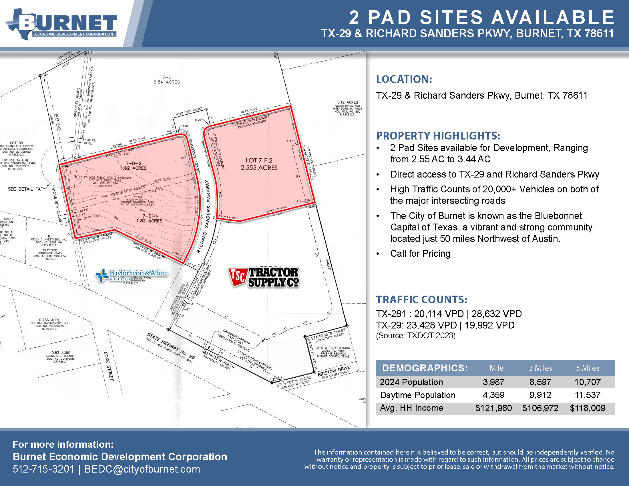 East Side Commercial Park | Burnet Texas
